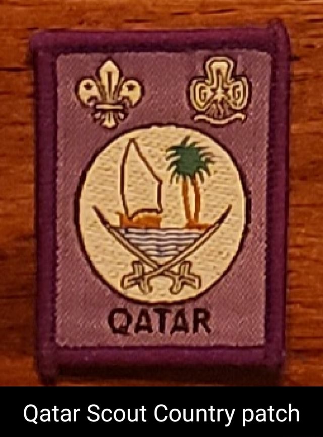 Od Qatar Scout Country patch - iFunny