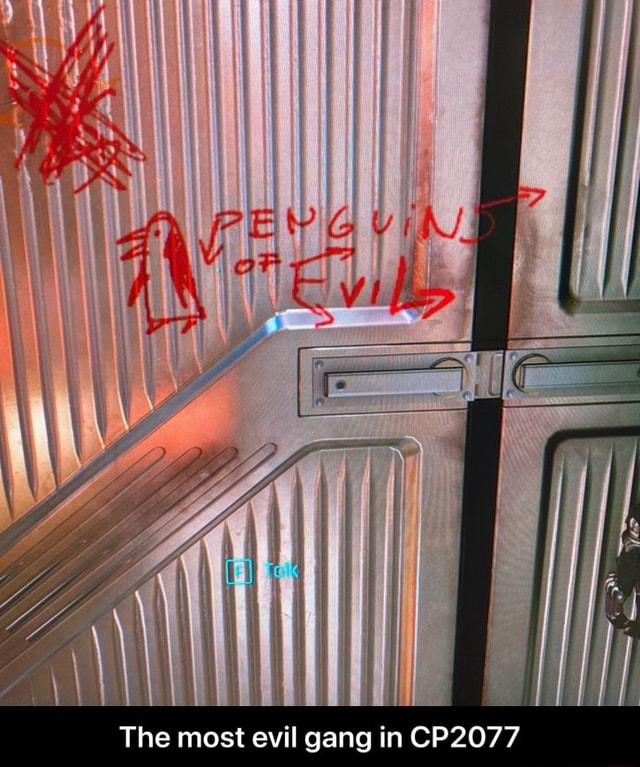 The most evil gang in CP2077 - The most evil gang in CP2077 - iFunny