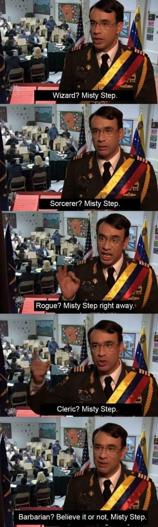 Misty Step awa Step. Barbarian? Believe it or not, Misty Step. - iFunny