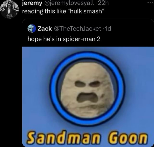 Jeremy @jeremylovesyall reading this like "hulk smash" Zack ...