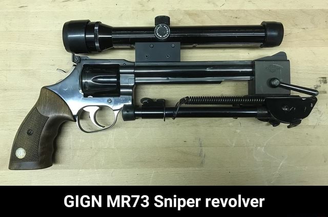 GIGN MR73 Sniper revolver - GIGN MR73 Sniper revolver - iFunny