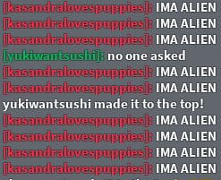 IMA ALIEN IMA ALIEN IMA ALIEN no one asked: yukiwantsushi made it to ...