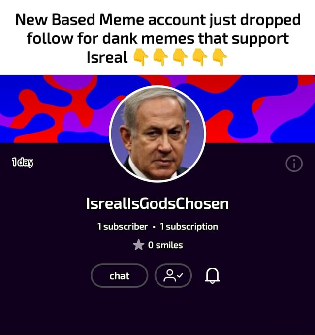 New Based Meme account just dropped follow for dank memes that support ...