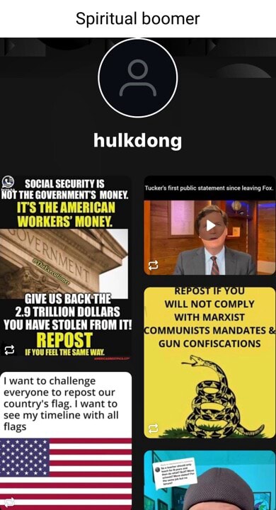 Spiritual boomer hulkdong SOCIALSECURITY IS IT'S THE AMERICAN WORKERS ...