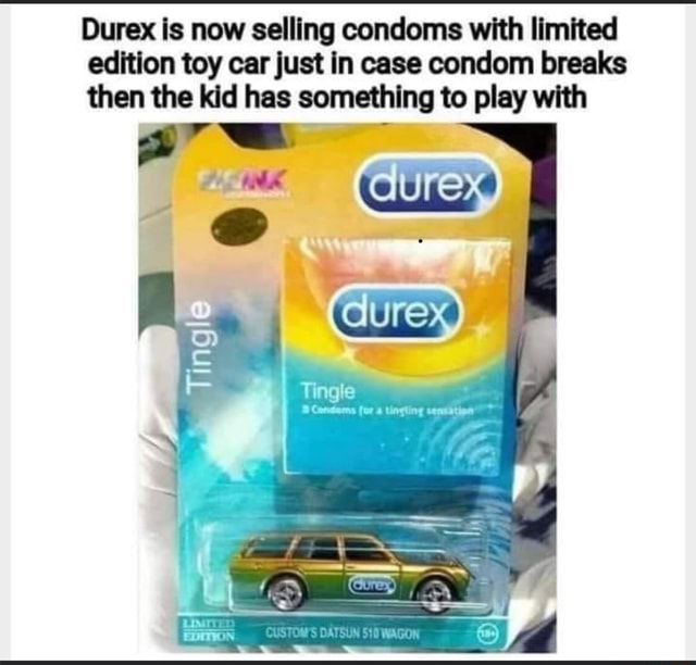 Durex is now selling condoms with limited edition toy car just in case ...