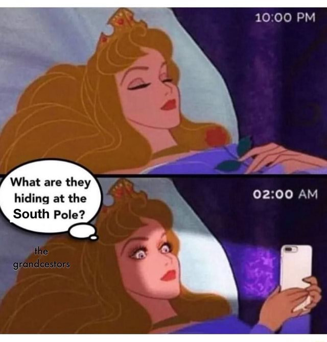 PM What are they hiding at the AM South the Pole? - iFunny