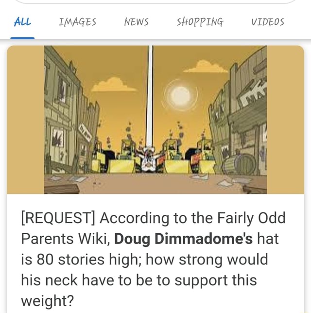 ALL IMAGES NEWS SHOPPING VIDEOS [REQUEST] According to the Fairly Odd ...