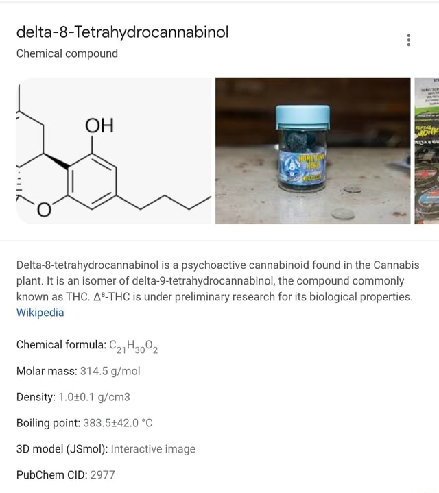 Delta-8-Tetrahydrocannabinol Chemical compound Delta-8 ...