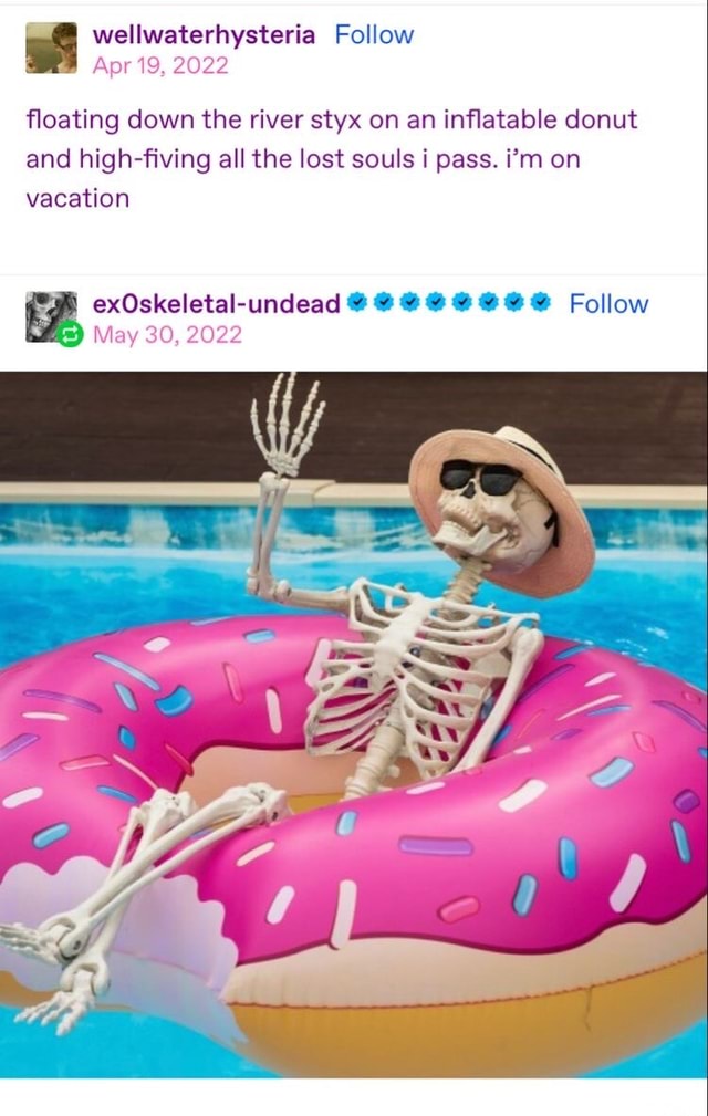 Wellwaterhysteria Follow Apr 19, 2022 floating down the river styx on ...