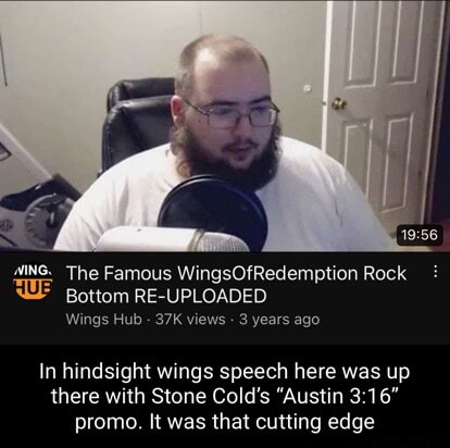 ING. The Famous WingsOfRedemption Rock Bottom RE-UPLOADED Wings Hub ...