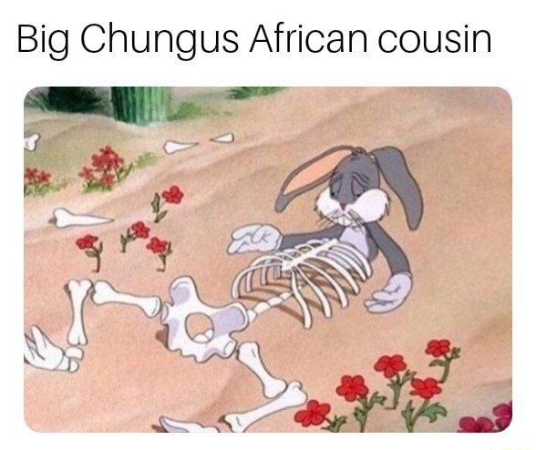 Big Chungus African cousin - iFunny