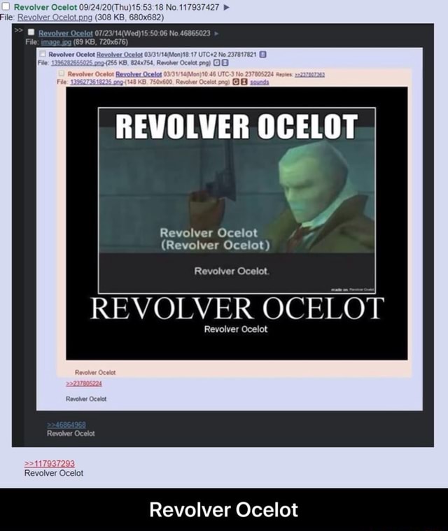 Revolver Ocelot REVOLVER OCELOT Revolver Ocelot (Revolver Ocelot ...