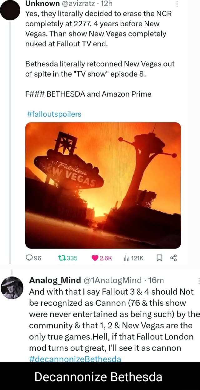 Unknown @avizratz Yes, they literally decided to erase the NCR ...