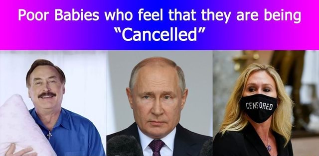 Where have we heard these words before? - Poor Babies who feel that ...