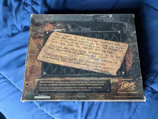 Game box back - WARNING: Contents may have shifted during a nuclear ...