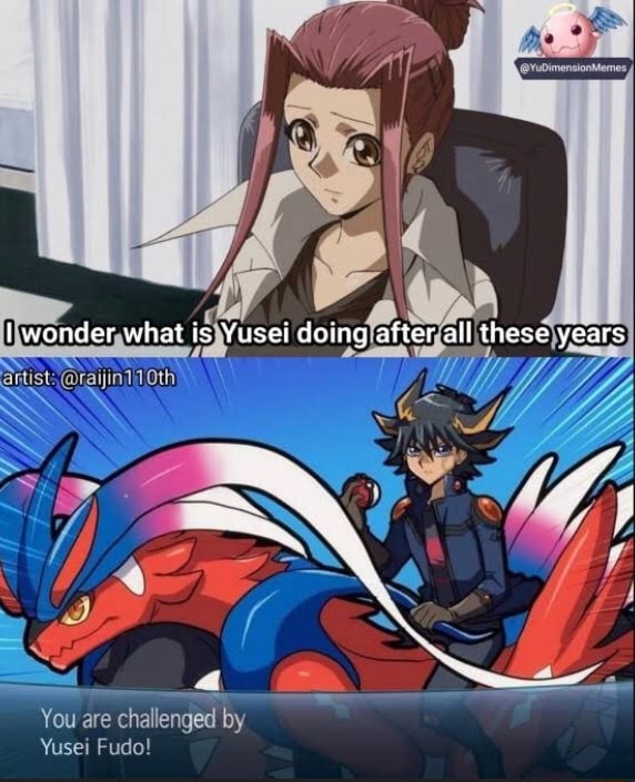 Wonder what is Yusei deing after all these years You challenged are by ...