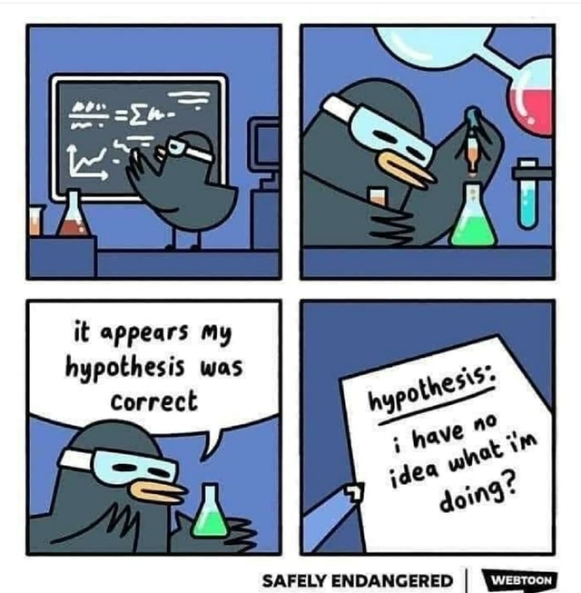 It appears my hypothesis was correct SAFELY ENDANGERED I - iFunny