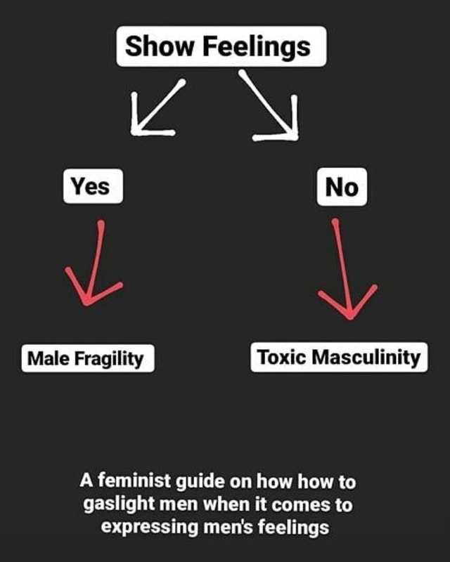 I Show Feelings Yes Male Fragility Toxic Masculinity A feminist guide ...