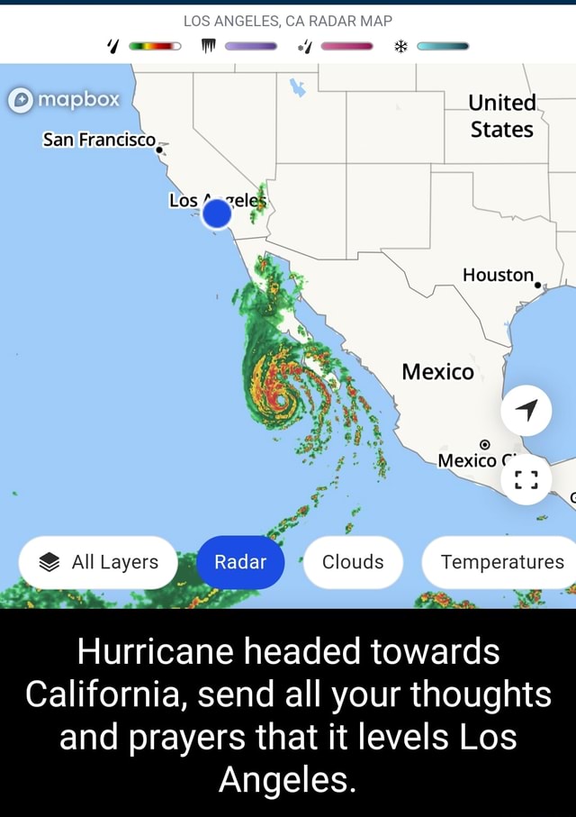 LOS ANGELES, CA RADAR MAP United San Francisco, States Los Houston ...