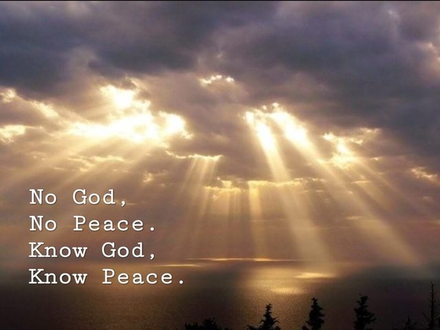 No God, No Peace. Know God, Know Peace. - iFunny