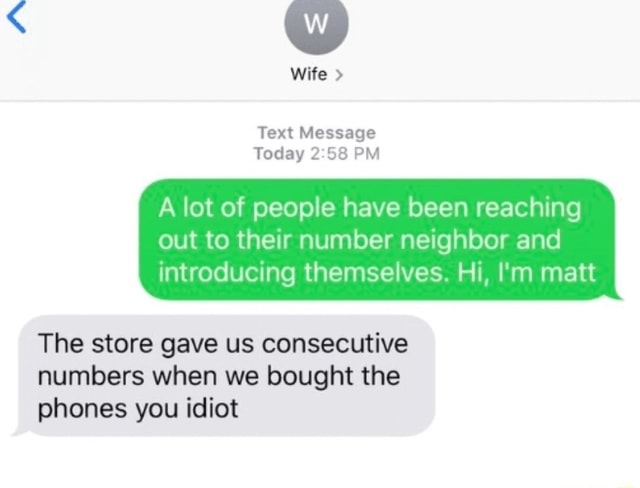 Wife > Text Message Today 258 PM A lot of people have been reaching I ...