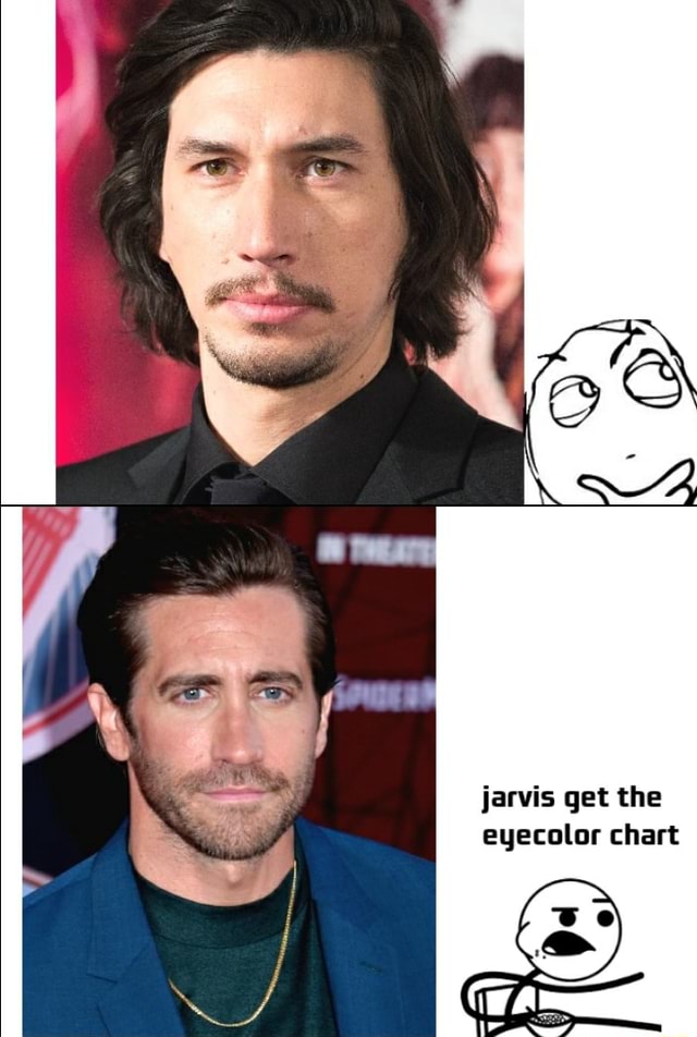Jarvis get the eyecolor chart - iFunny