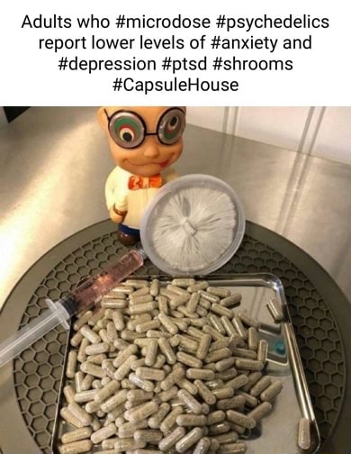 Adults who #microdose #psychedelics report lower levels of #anxiety and ...