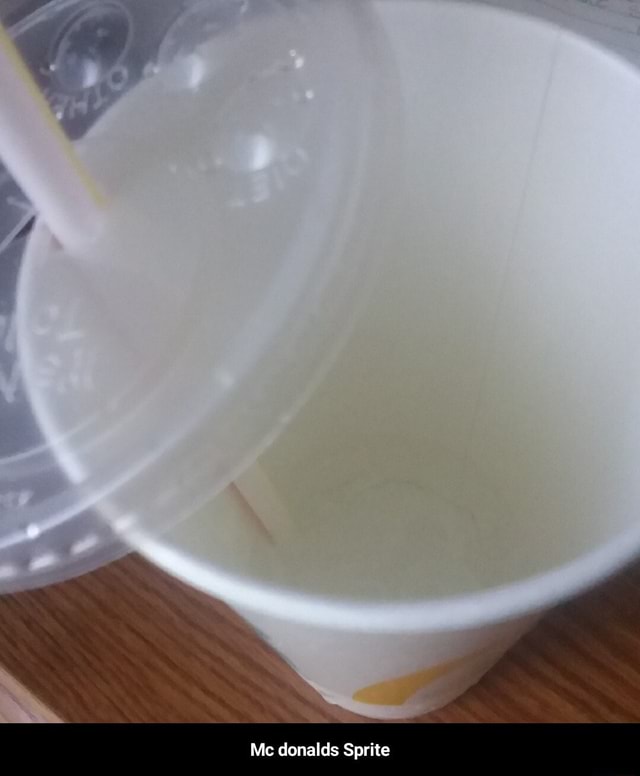 Mc donalds Sprite - Mc donalds Sprite - iFunny