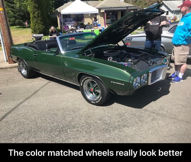 The color matched wheels really look better - The color matched wheels ...