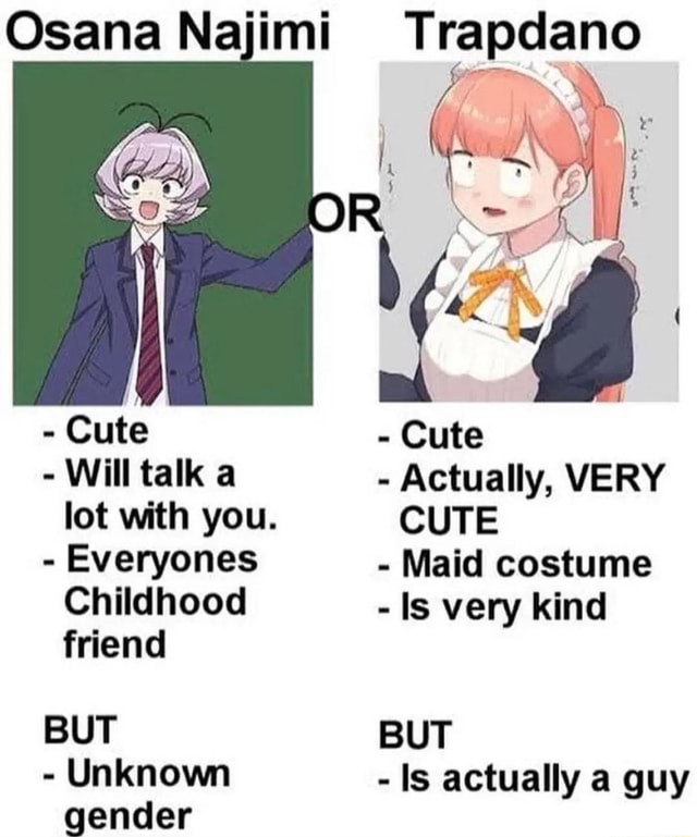 Osana Najimi Trapdano - Cute - Cute - Will talk a - Actually, VERY lot ...