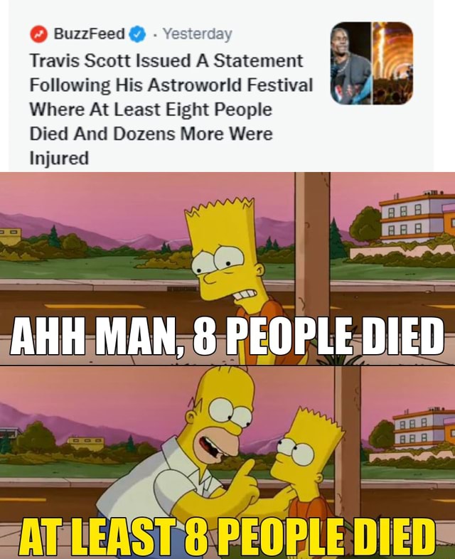 BuzzFeed Vesterday Travis Scott Issued A Statement Following His ...