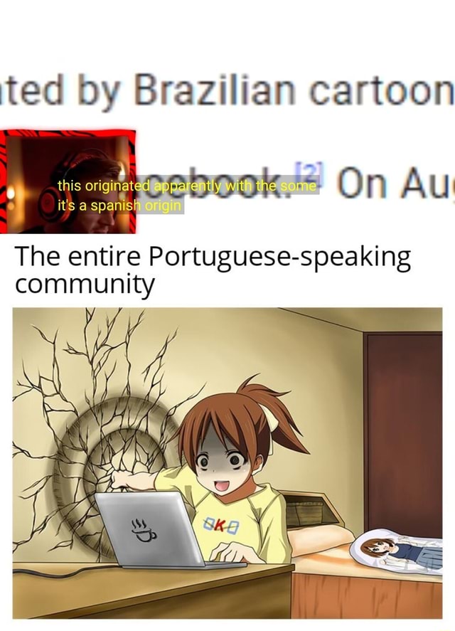 Ted by Brazilian cartoon this its spanish )pare the, om On Au it's a ...