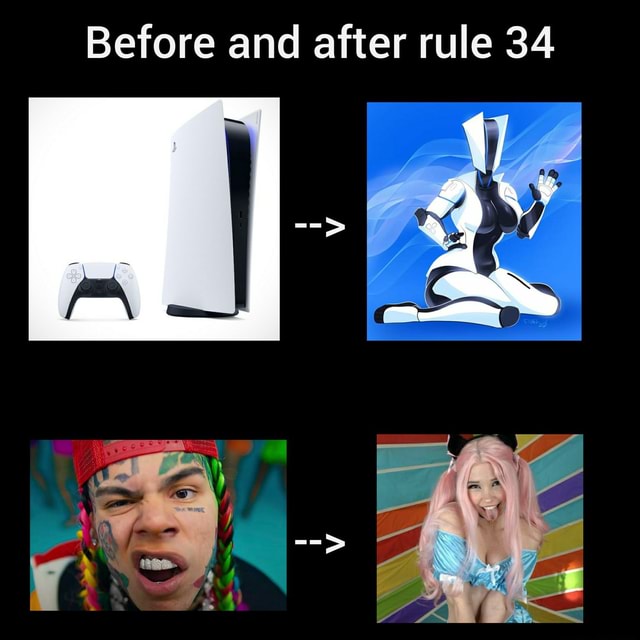 Before And After Rule 34 Ifunny