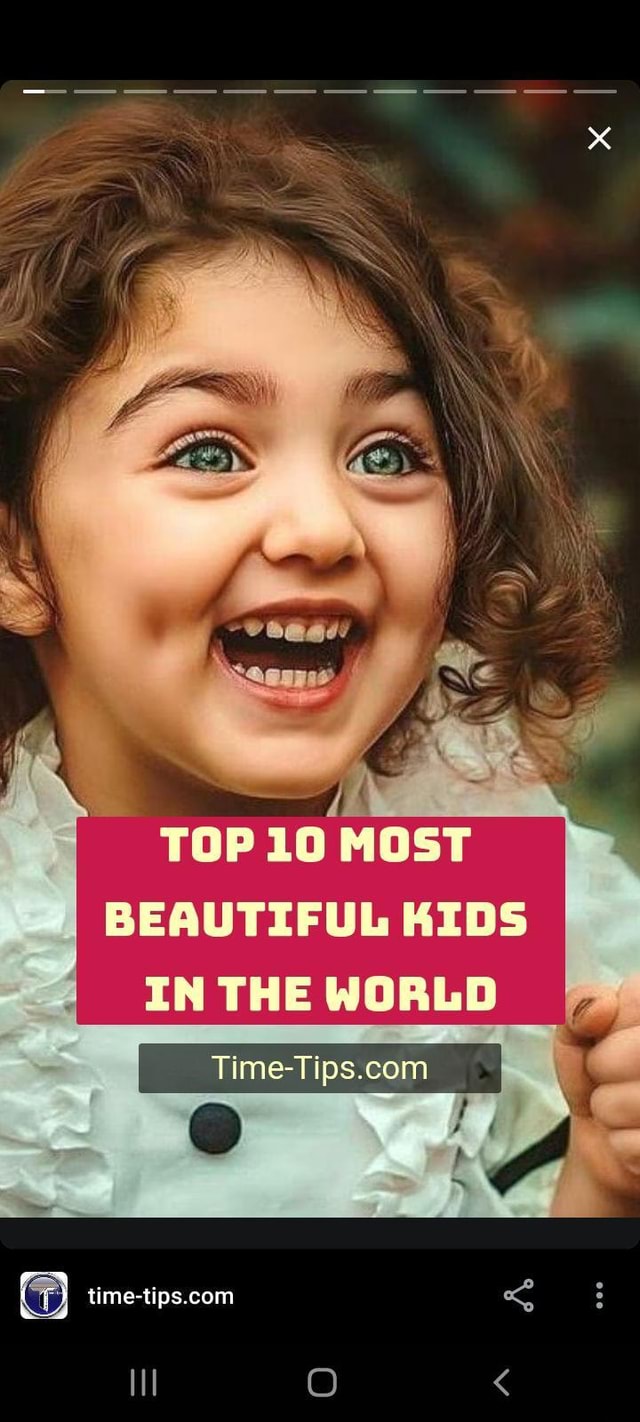 TOP 10 MOST BEAUTIFUL KIDS IN THE WORLD Time-Tips.com_ Ill O