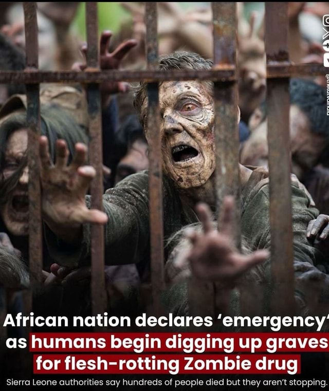 African nation declares 'emergency' as humans begin digging up graves ...