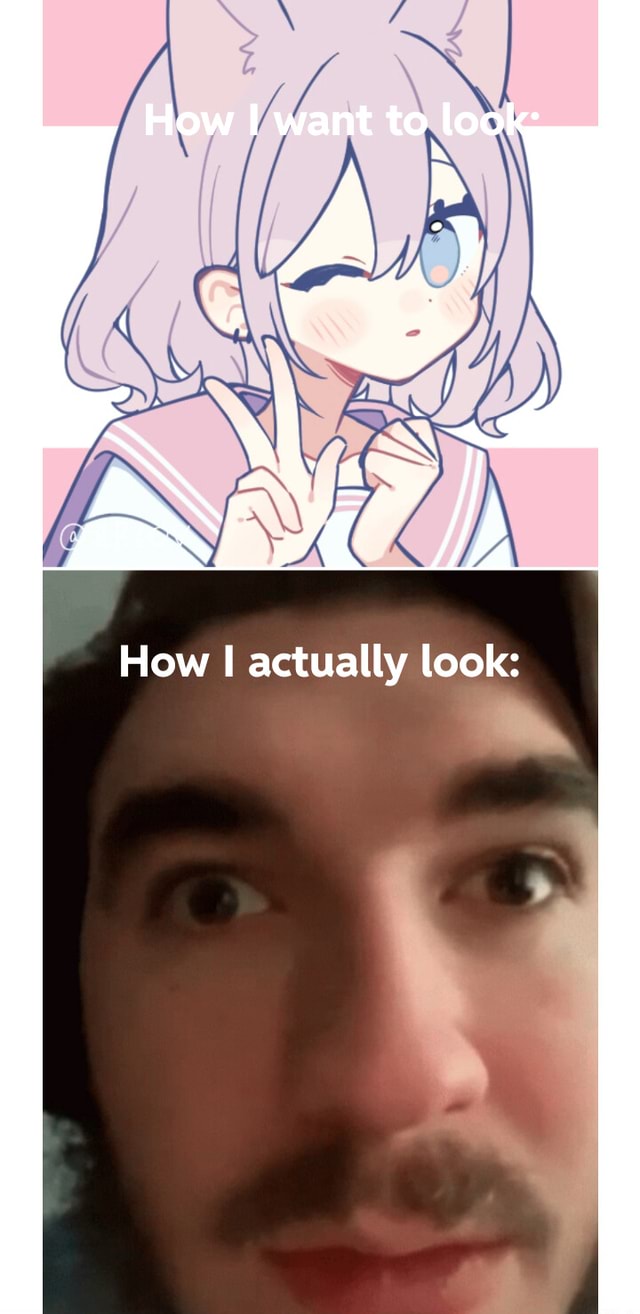 How I want to look VS How I actually look - How I want to look. How I ...