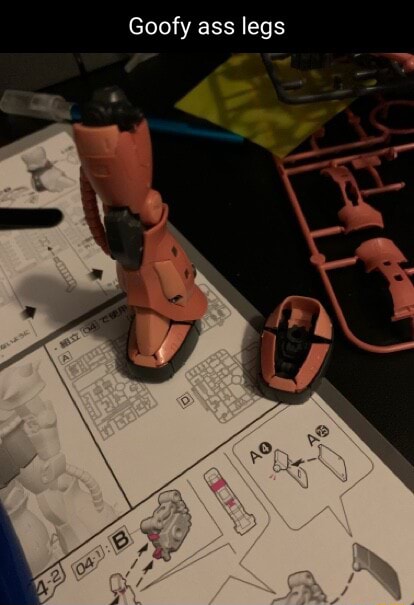 Goofy ass legs - iFunny