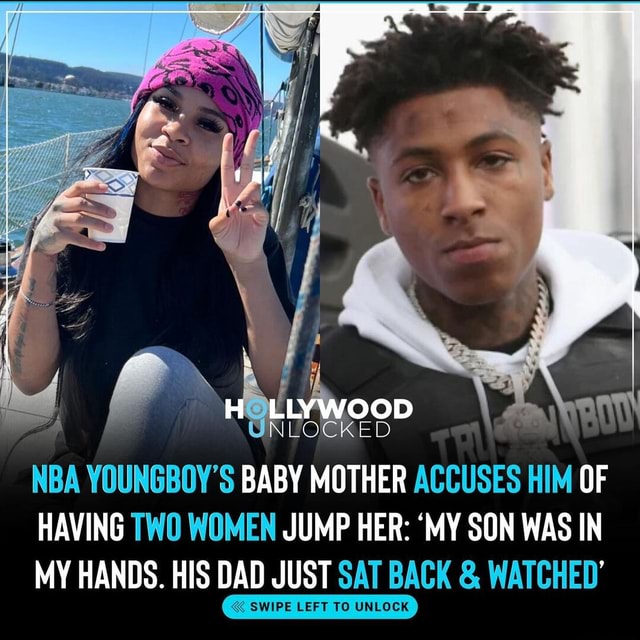 Warning ⚠️ Graphic Image: Looks like one of #NBAYoungBoy’s baby mama’s ...