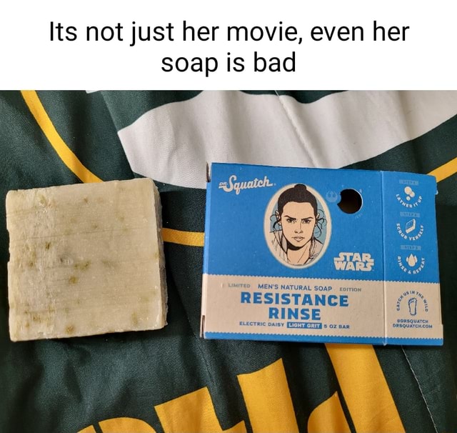Its not just her movie, even her soap is bad reo MEN'S NATURAL SOAP ...