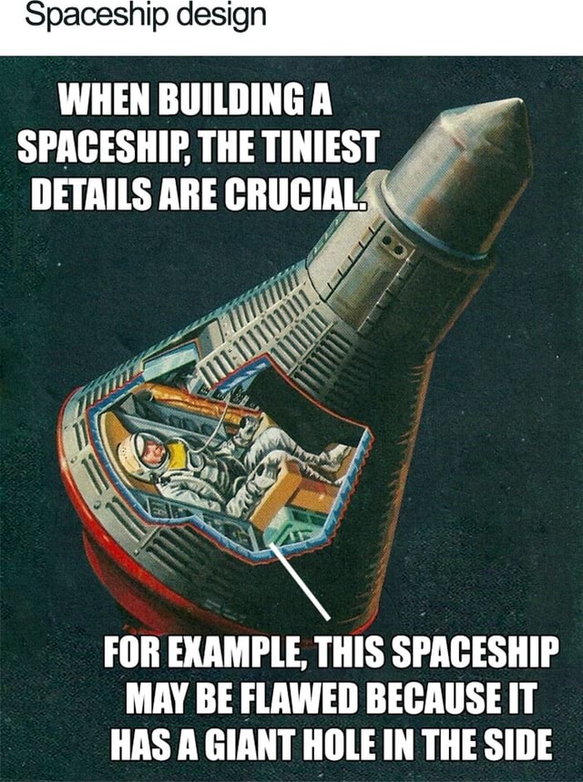 Paceship design WHEN BUILDING A SPACESHIP, THE TINIEST DETAILS ARE ...