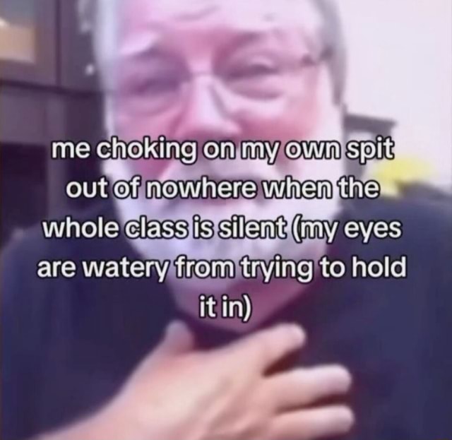 Me Choking Out WhEN whole (my eyes are watery, from trying to hold it ...