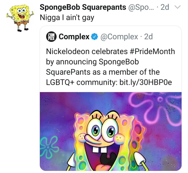 Nickelodeon celebrates #PrideMonth by announcing SpongeBob SquarePants ...