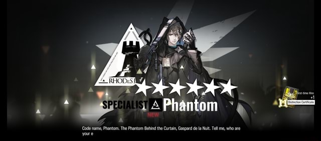 Ad Phantom Code name, Phantom. The Phantom Behind the Curtain, Gaspard ...