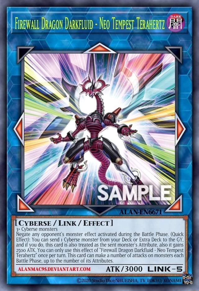 Deacon be ~ CYBERSE LINK EFFECT 3+ Cyberse monsters Negate any opponent ...