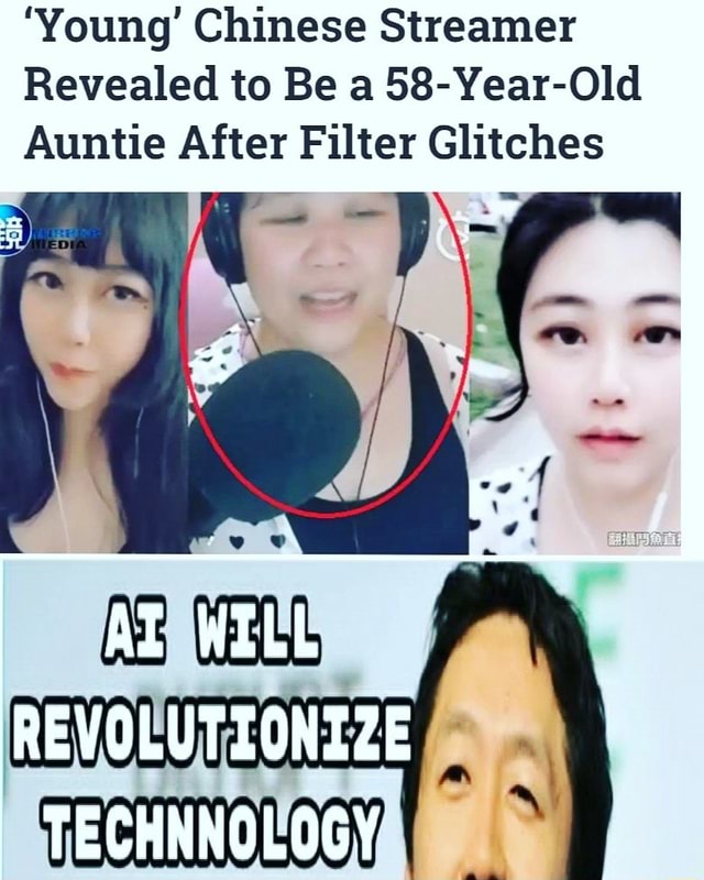 ‘Young’ Chinese Streamer Revealed to Be a 58-Year-Old Auntie After ...