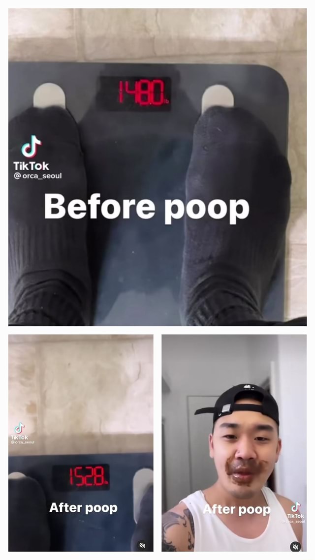 TikTCK orca_seoul Before poop After poop After poop - iFunny