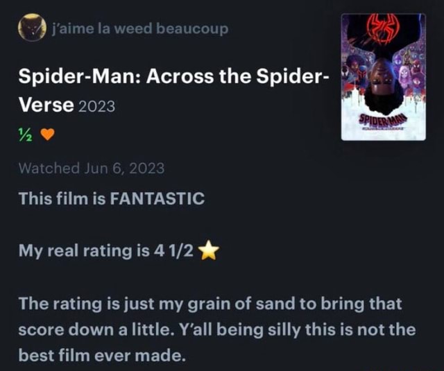 Jaime la weed beaucoup Spider-Man: Across the Spider- Verse 2023 622 ...