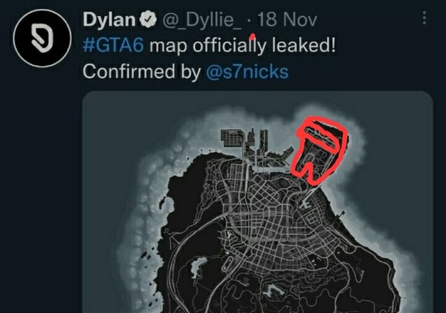 Dylan @ Dyllie_- 18 Nov #GTAG map officially leaked! Confirmed by ...