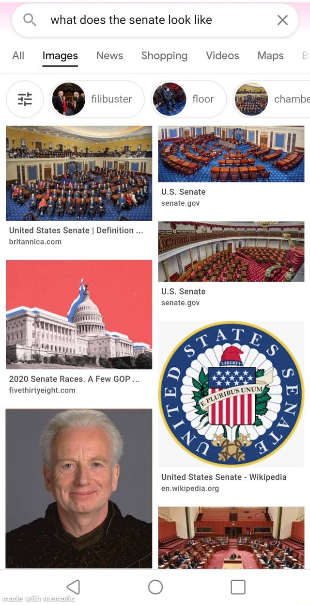 Q. what does the senate look like x All Images News Shopping Videos ...