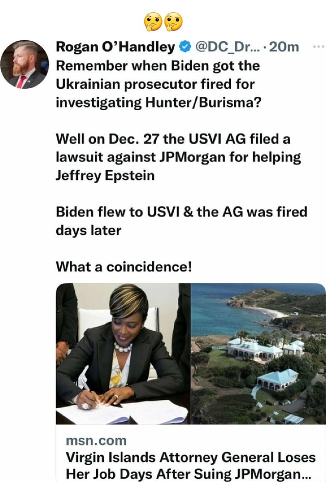 Rogan O'Handley @DC_Dr...- Remember when Biden got the Ukrainian ...